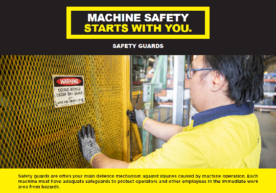 Printable resources machinery | SafeWork NSW